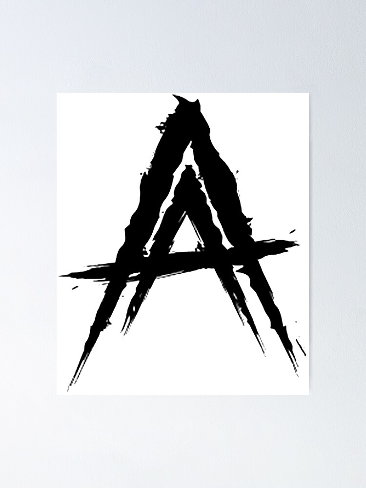 Póster for Sale con la obra «Logotipo de Anuel AA Radeva» de ...