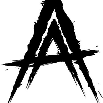 "Anuel AA radeva logo" Sticker for Sale by eiaceegeryuryou | Redbubble