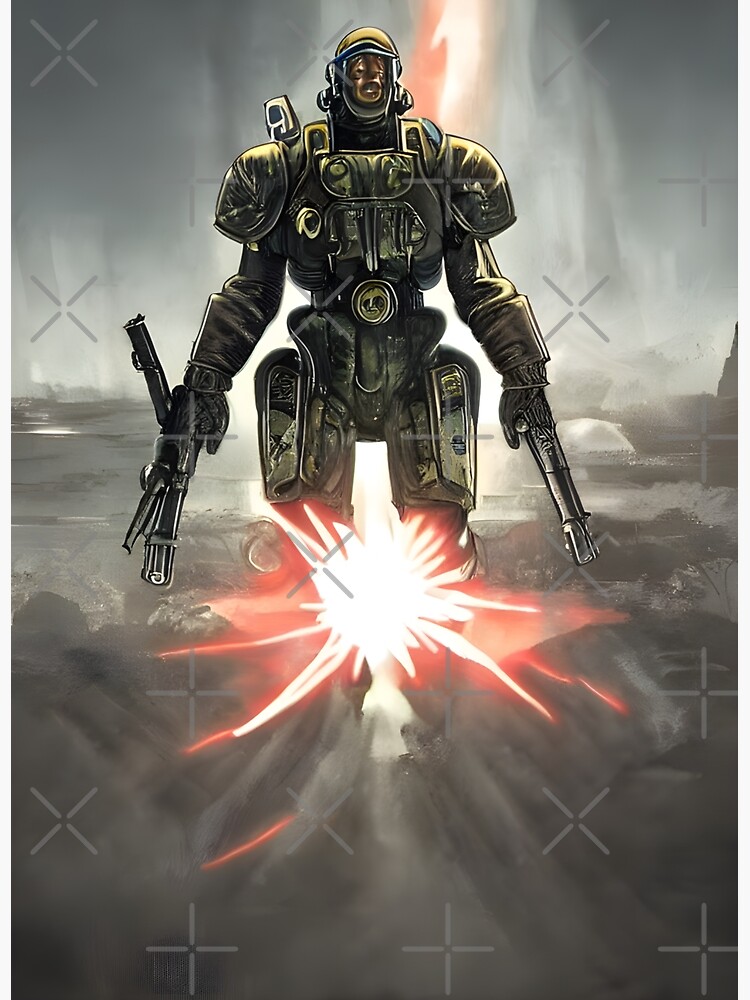 "Fallout - Assaultron Inspired Robot" Art Print for Sale by AfroMatic ...