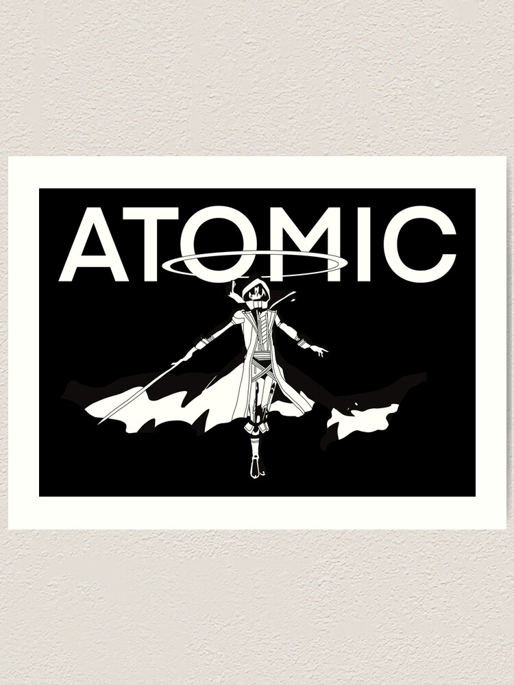 "Cid Kagenou sagte, ich bin ATOMIC in einer coolen Schwarz-Weiß ...