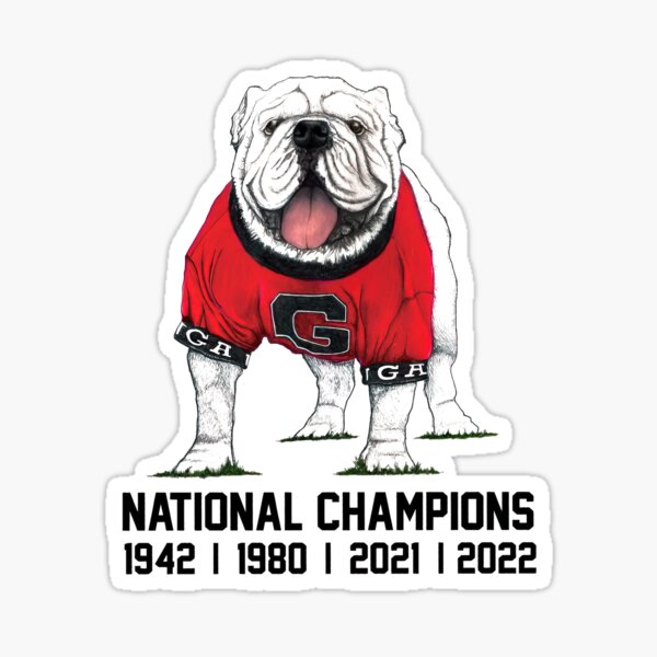 "Georgia Bulldogs National Championship 2022 UGA SEC Champions Sec ...