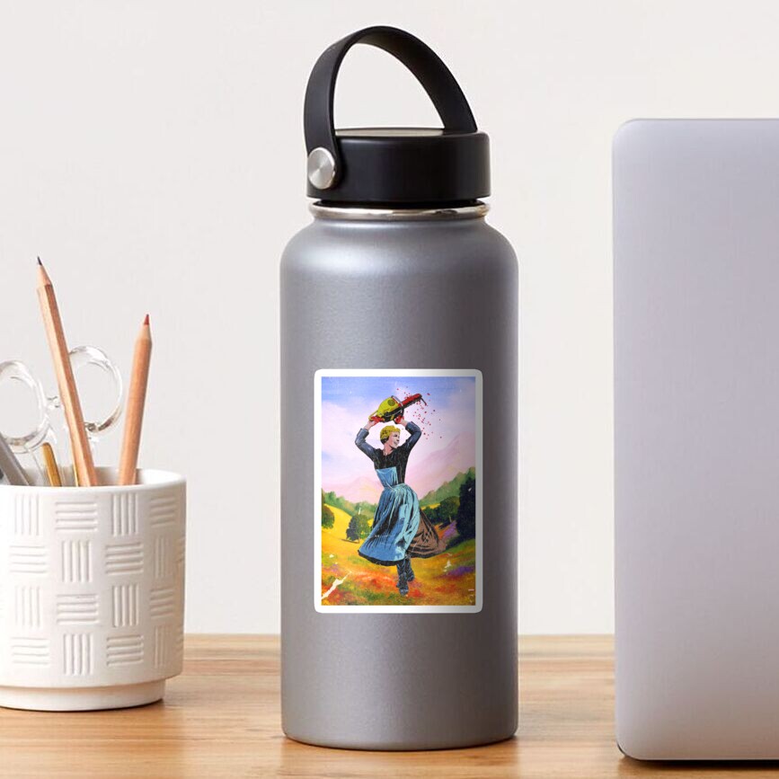 "The Hills Are Not Alive" Sticker for Sale by butcherbilly | Redbubble