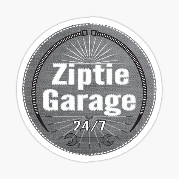 "Ziptie" Sticker for Sale by marconius747 | Redbubble