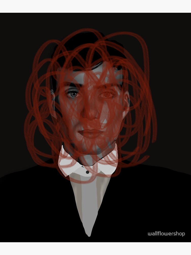 "Cillian Murphy Portrait | Male Portrait Art" Sticker for Sale by ...