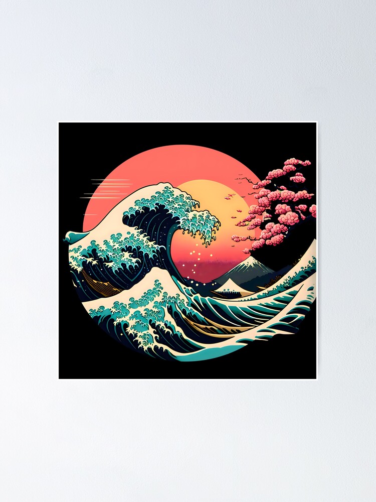 "Great Wave of Kanagawa | Great Wave" Poster for Sale by PandorasBoxy ...
