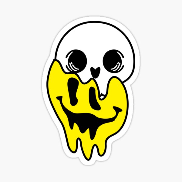 "melting" Sticker for Sale by MorphisDesigns | Redbubble