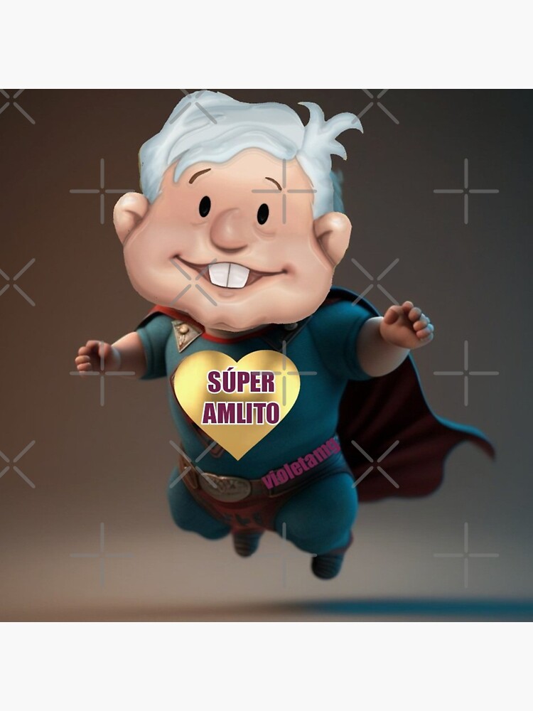 Pegatina «Súper Amlito» de Designsbykids | Redbubble