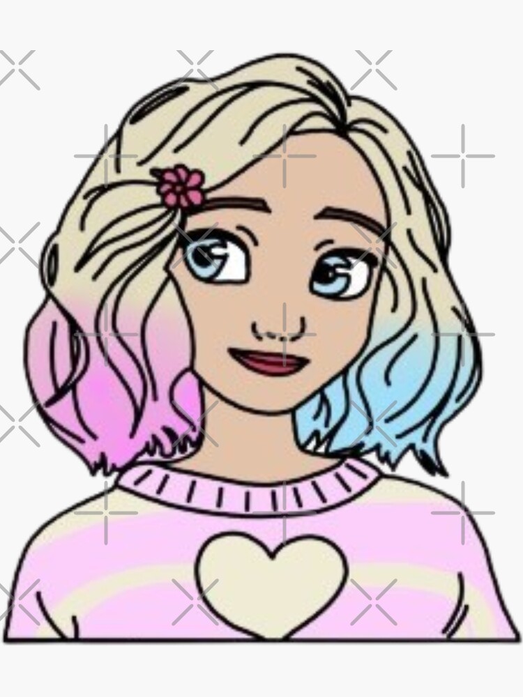 "Enid Portrait - Wednesday Addams" Sticker for Sale by daisydance ...