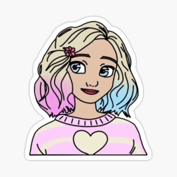 "Enid Portrait - Wednesday Addams" Sticker for Sale by daisydance ...