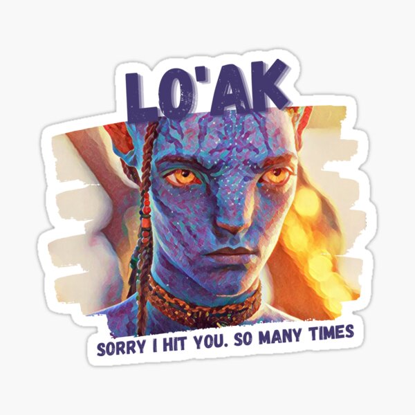 "Lo'ak" Sticker for Sale by DynamiteDezigns | Redbubble