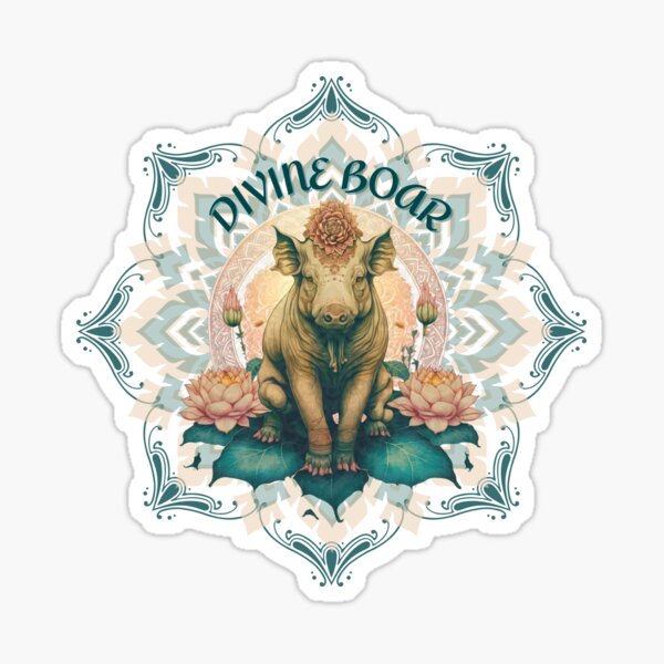"Varaha | Vishnu's Avatar | Boar God |Hinduism God" Sticker for Sale by ...