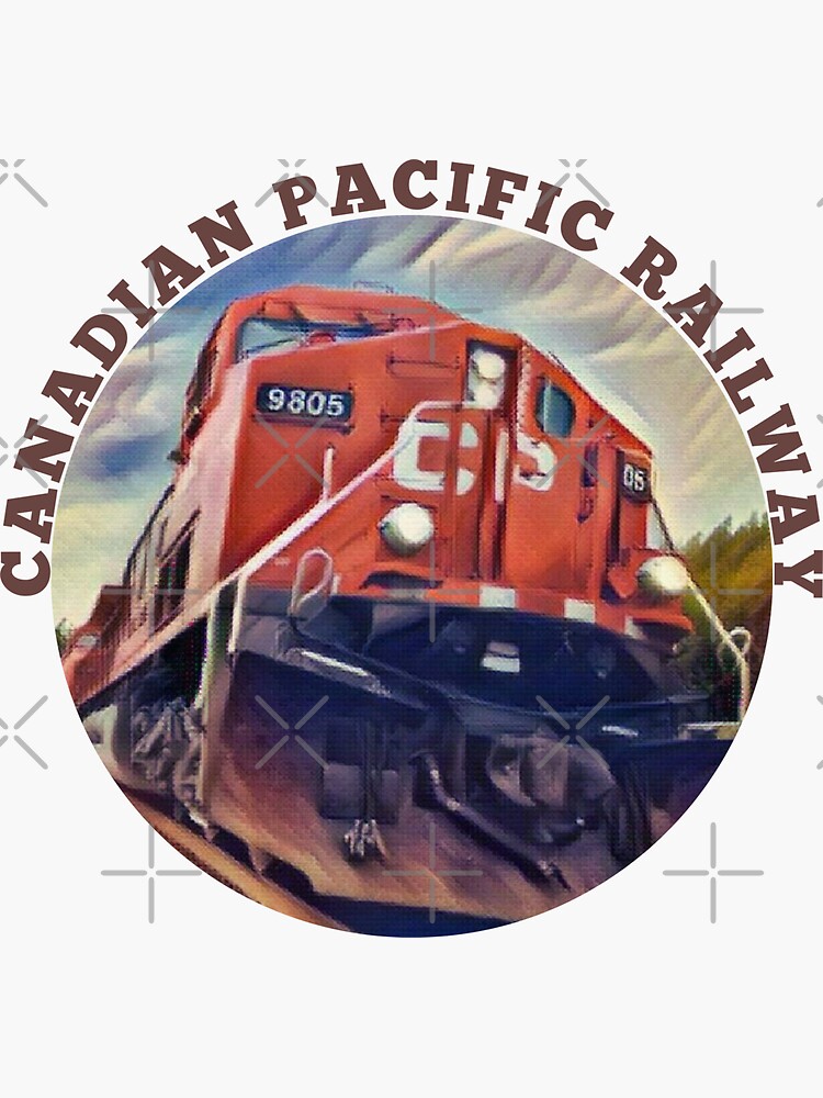 " canadian pacific railroad" Sticker for Sale by Mariposa89 | Redbubble