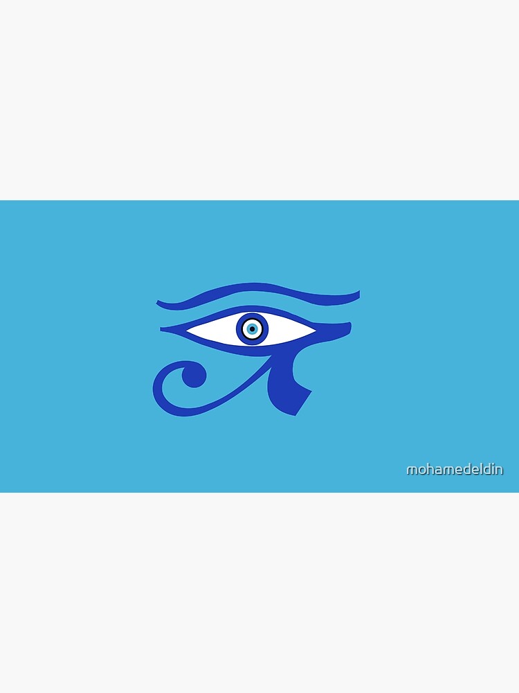 "Eye of Horus of Blue evil eyes symbols" Poster for Sale by ...