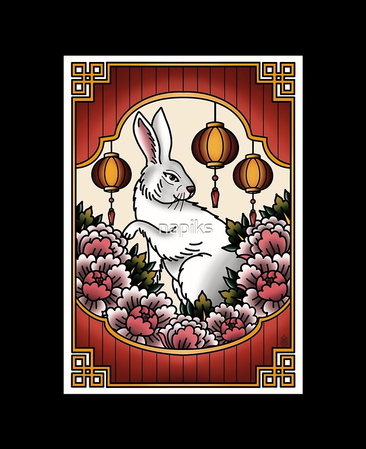 Chinese Rabbit Tattoo