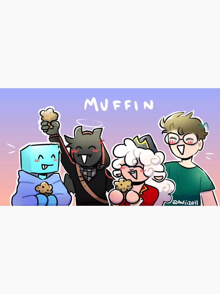 "Badboyhalo Muffin mv" Sticker for Sale by ReubenWalsh | Redbubble