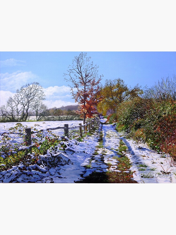 "One Winter's Morning " Art Print for Sale by POak | Redbubble