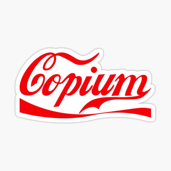 "Copium" Sticker for Sale by ThomasKadmon | Redbubble