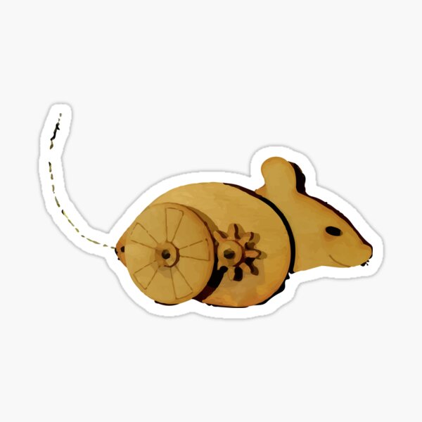 "Disposables Mouse Will Wood" Sticker for Sale by hamzulak | Redbubble