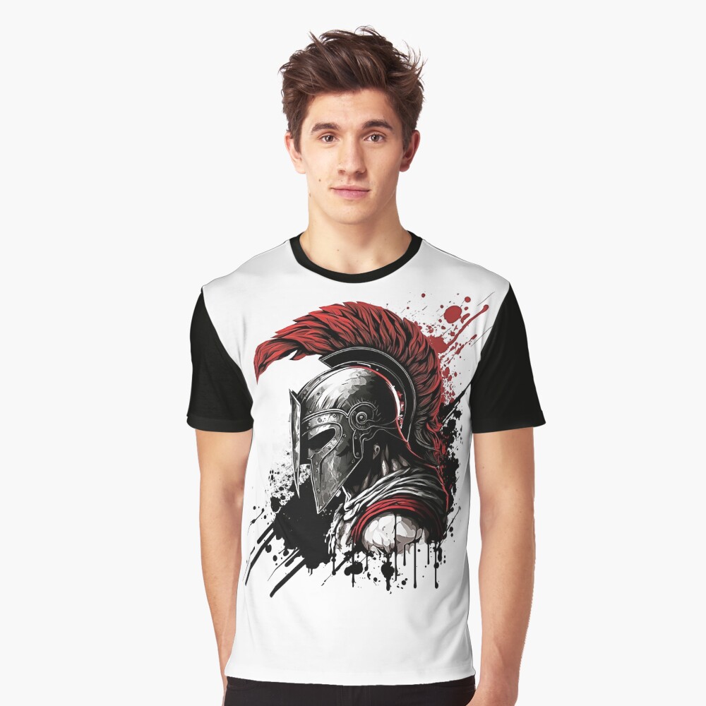 "Spartan Warrior: The Ultimate Battle-Ready Design" Art Board Print for ...