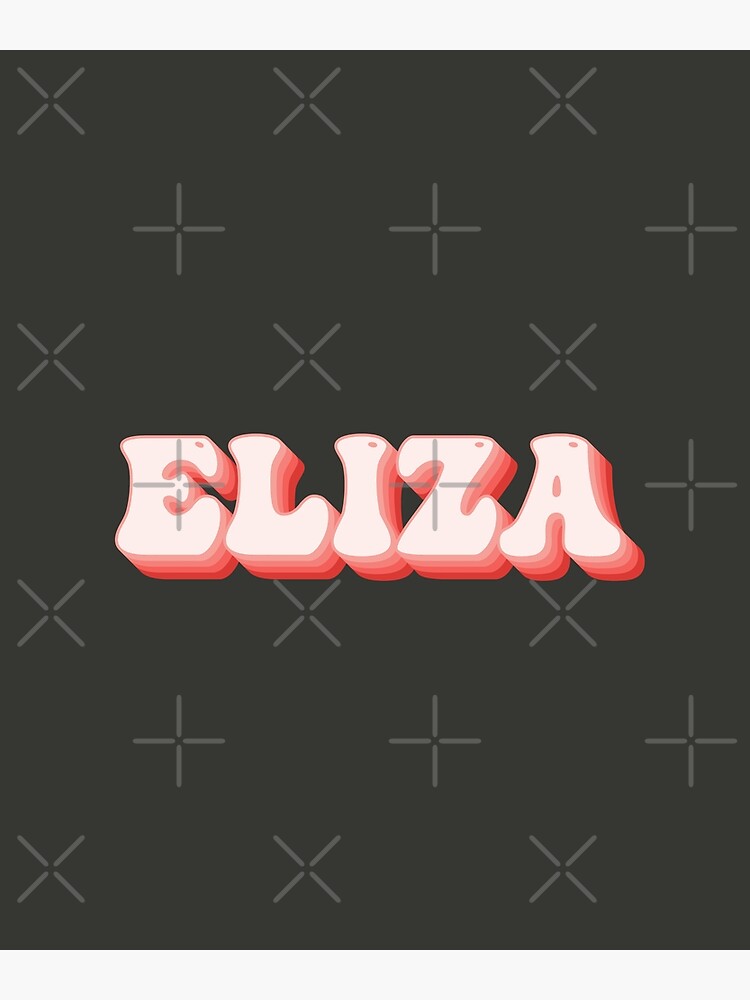 Eliza Name Wallpaper Eliza Name: Pretty Floral Eliza Journal For