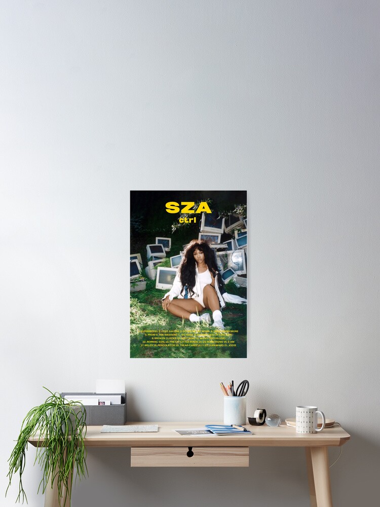 "SZA Ctrl Deluxe Poster" Poster for Sale by lisejl | Redbubble