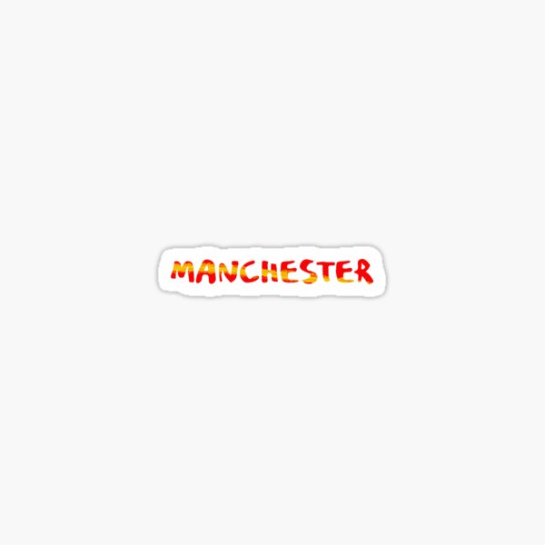 "Cities Collection - Manchester" Sticker for Sale by YorkshireNation ...