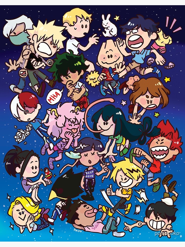 "Class 1A!!!" Poster for Sale by pomodoko | Redbubble