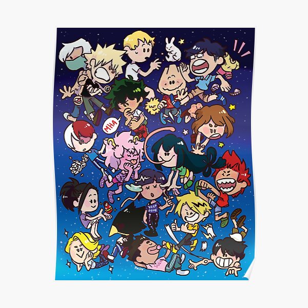 "Class 1A!!!" Poster for Sale by pomodoko | Redbubble