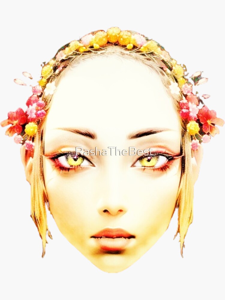 "Amazing Top Fashion Model" Sticker for Sale by RashaTheBest | Redbubble