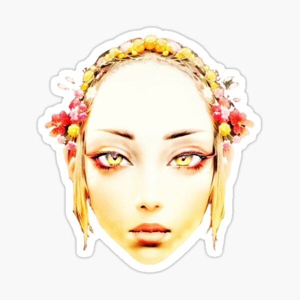 "Amazing Top Fashion Model" Sticker for Sale by RashaTheBest | Redbubble