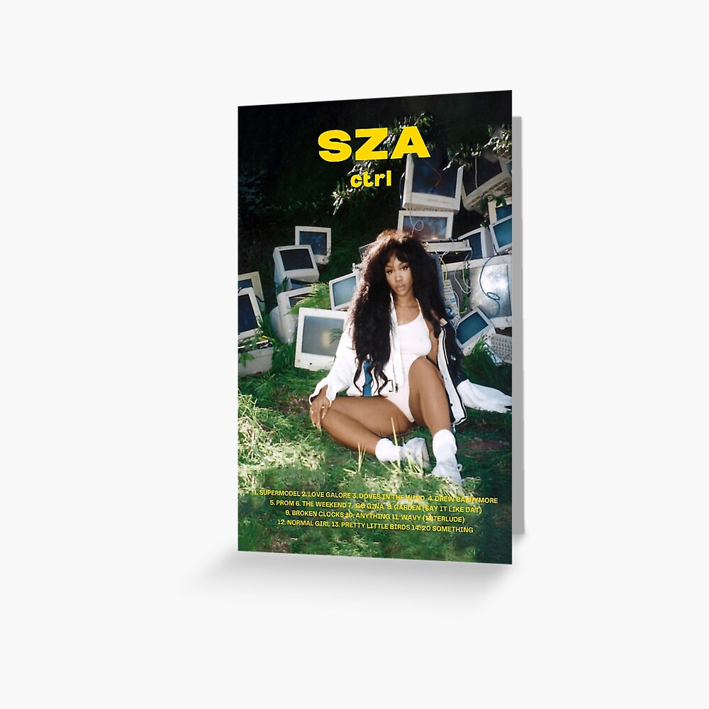 "SZA Ctrl Poster (w/ Ctrl Deluxe Photo)" Poster for Sale by lisejl | Redbubble