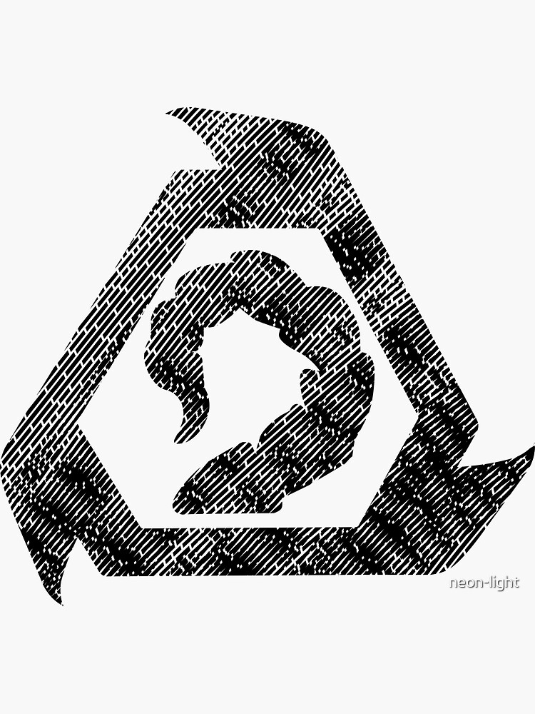 Brotherhood Of Nod Symbol Sticker For Sale By Neon Light Redbubble