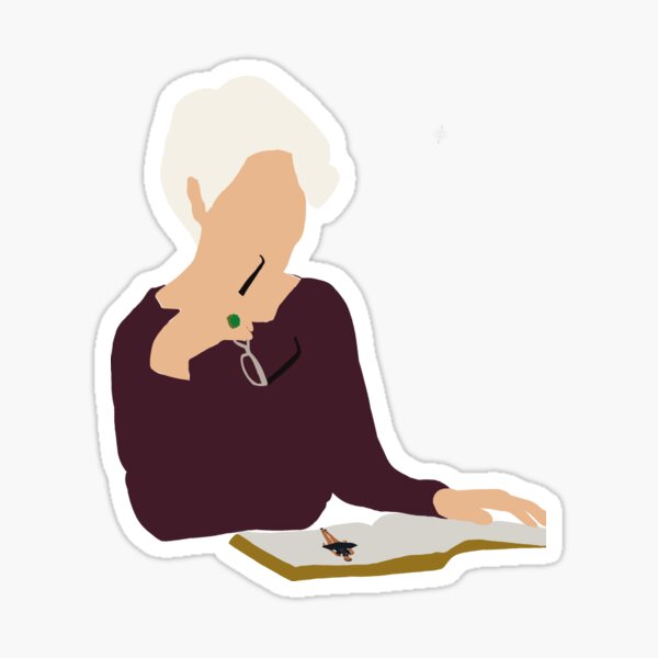 "Miranda Priestly " Sticker for Sale by Darcymk | Redbubble