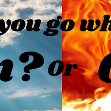 "Will you go to heaven or Ohio when you die bumper sticker" Sticker for ...