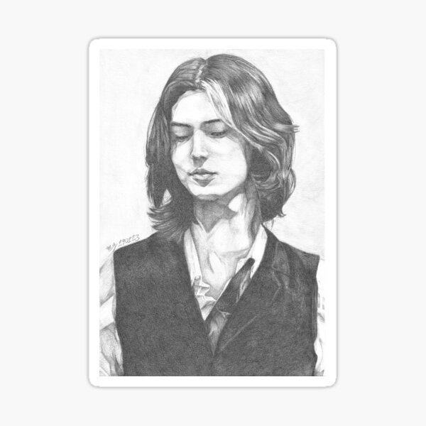 "Lee Jooyeon Sirius Black" Sticker for Sale by Elf-collects | Redbubble
