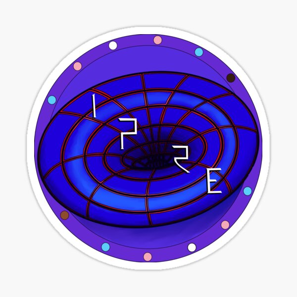 " IPRE Logo Version 2 Blue Trans" Sticker for Sale by av-potatogun ...