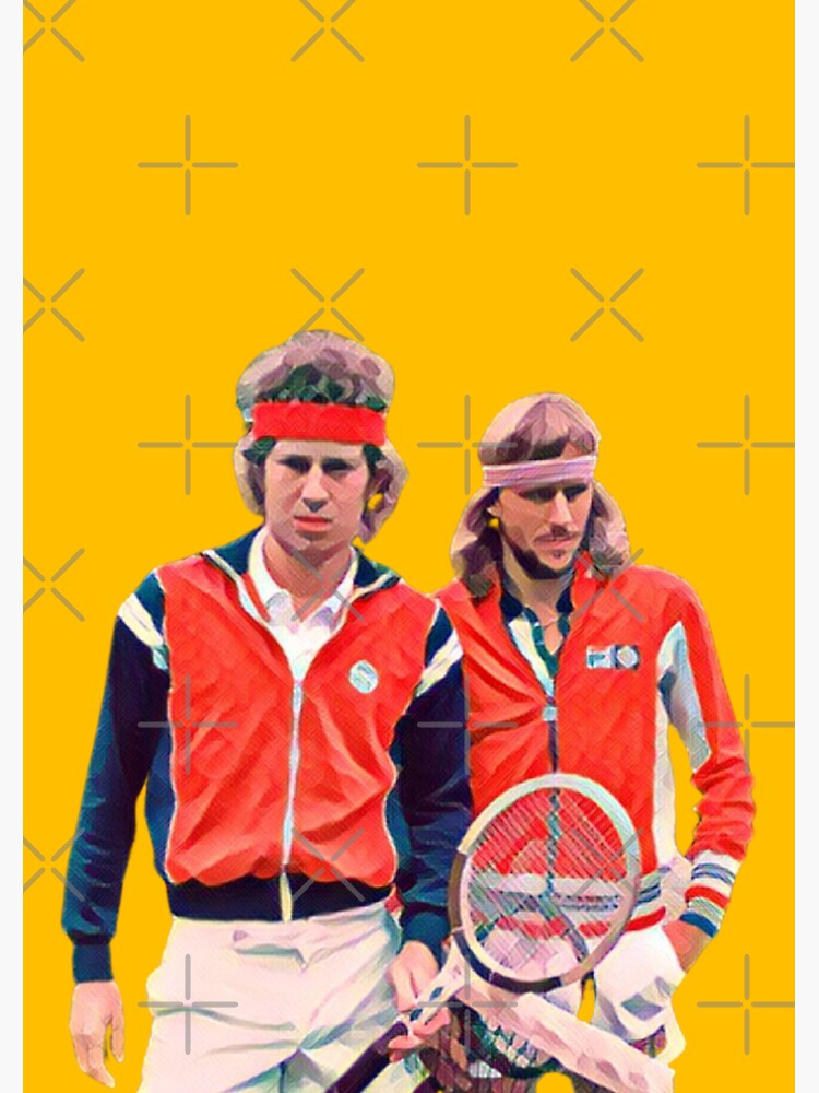 "The Greatest Rivalry In Tennis 7" Sticker for Sale by OutofFocusShop ...