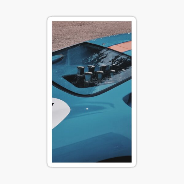 "Ford GT40" Sticker for Sale by FreddiesPrints | Redbubble