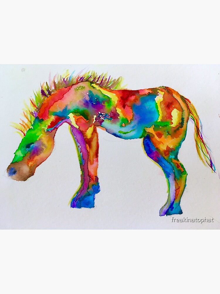 "Colourful Water Donkey" Photographic Print for Sale by freakinatophat ...