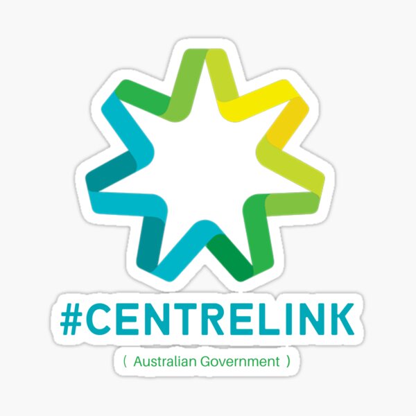 "Centrelink living the dream " Sticker for Sale by ClothsZoido | Redbubble