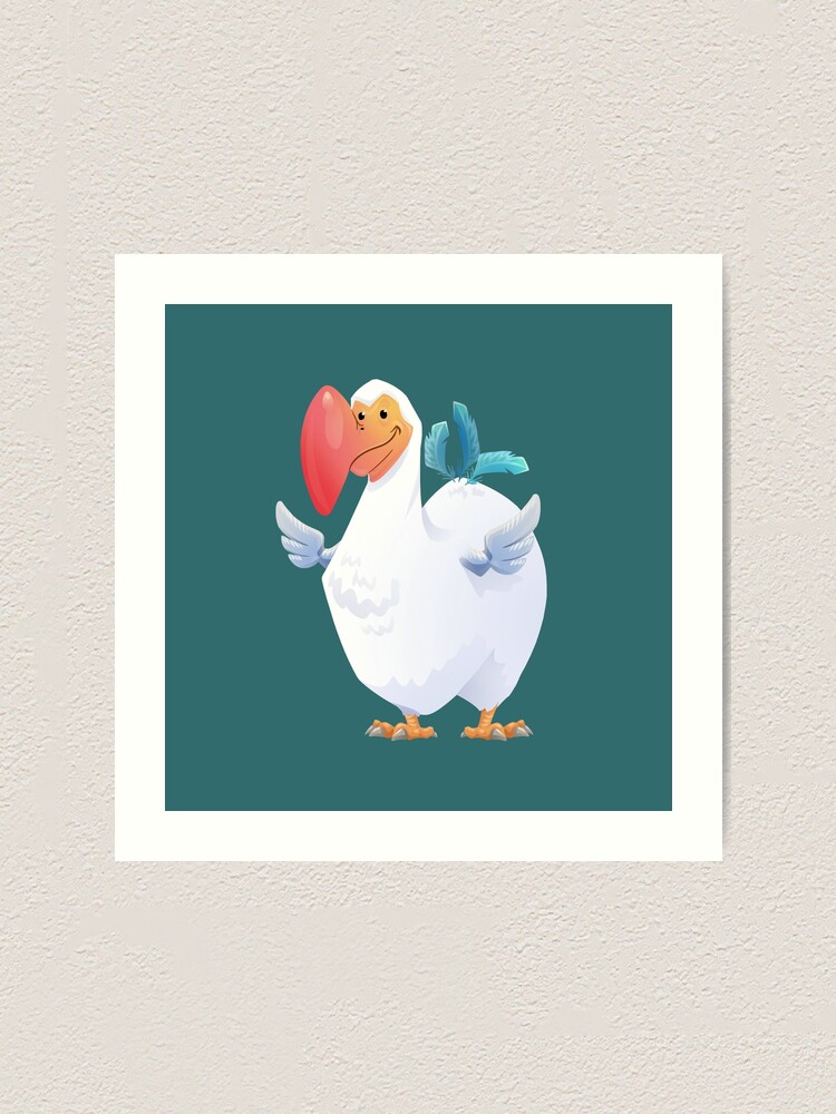 "Cute Dodo Bird (Dododex for Ark: Survival Evolved)" Art Print by ...
