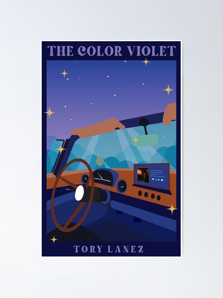 "color violet " Poster for Sale by jacquehenderson | Redbubble