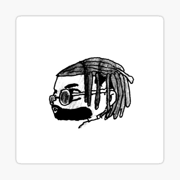 Chibi Man With Locks Looking Away Sticker For Sale By Cesardyart Redbubble 