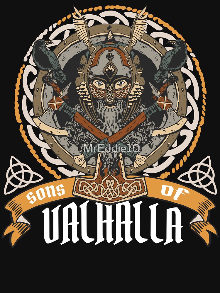 "Celtic Warrior Valhalla Viking Knot Art" T-shirt for Sale by MrEddie10 ...
