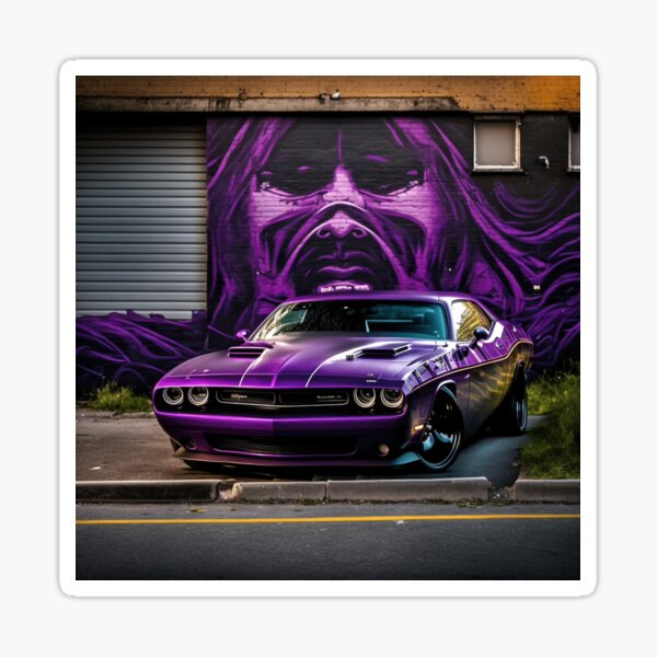 "Challenger" Sticker for Sale by RuthlessCustoms | Redbubble