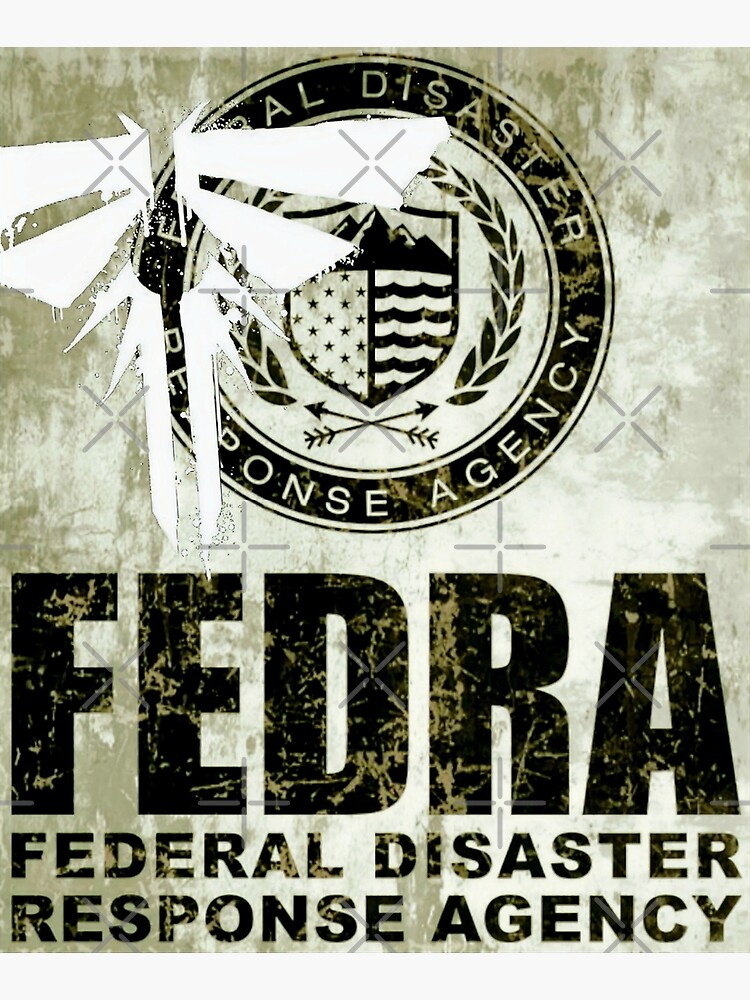 High quality large print FEDRA Quarantine Zone Sign, Fireflies Graffiti ...