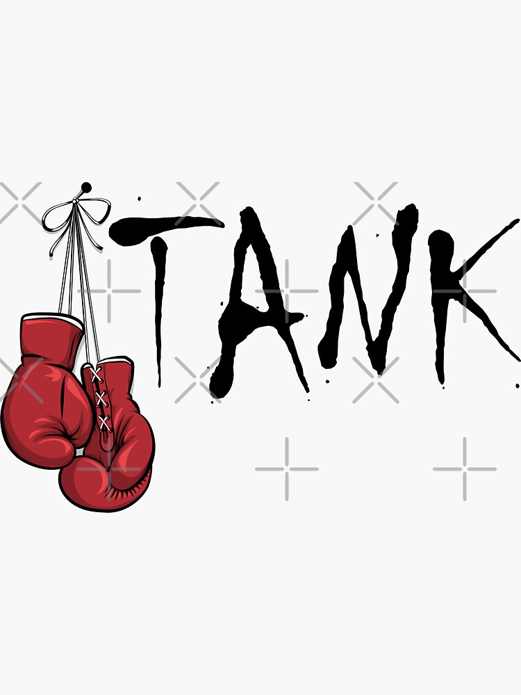 "GTD gervonta davis tank-d" Sticker for Sale by boyzid | Redbubble