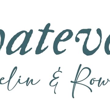 "To whatever end Rowan and Aelin quote Throne of Glass series" Sticker ...