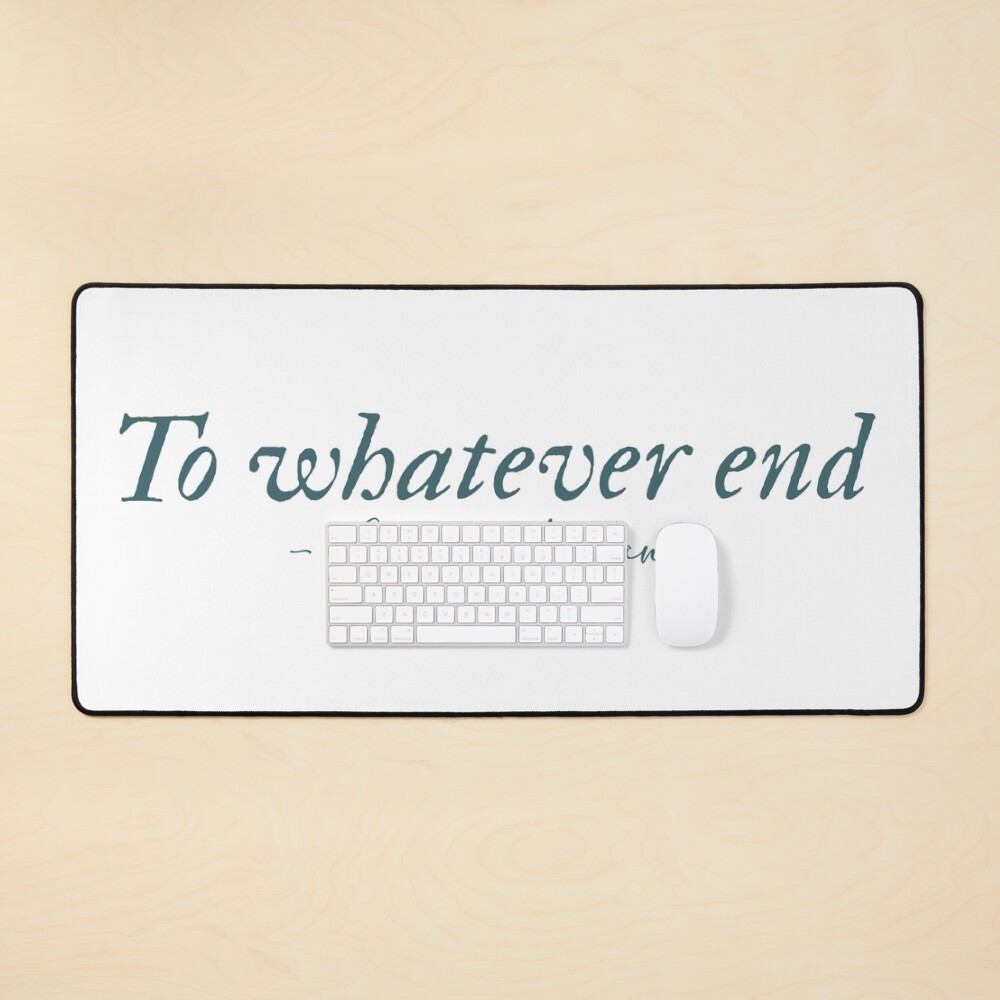 "To whatever end Rowan and Aelin quote Throne of Glass series" Sticker ...