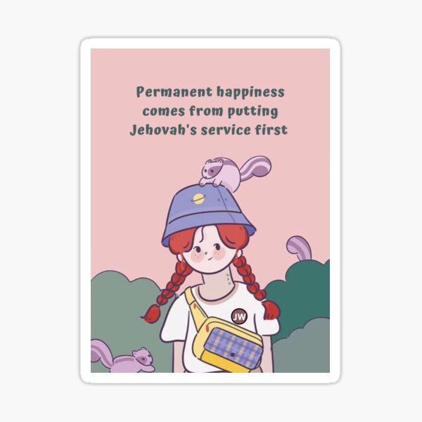 "permanent happiness" Sticker for Sale by Friendly-Shop | Redbubble